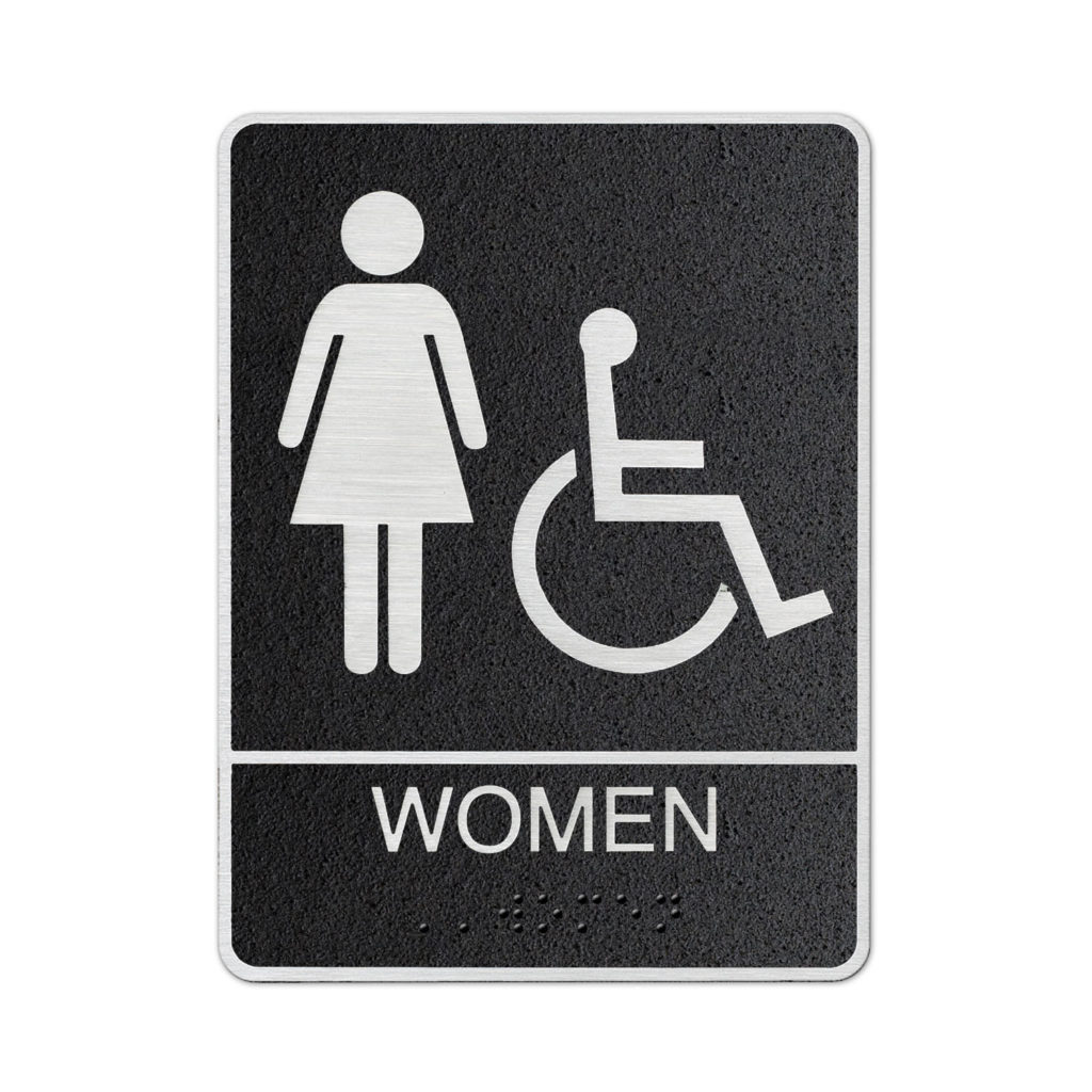 Women Restroom (w/handicap symbol) - Epic Signs