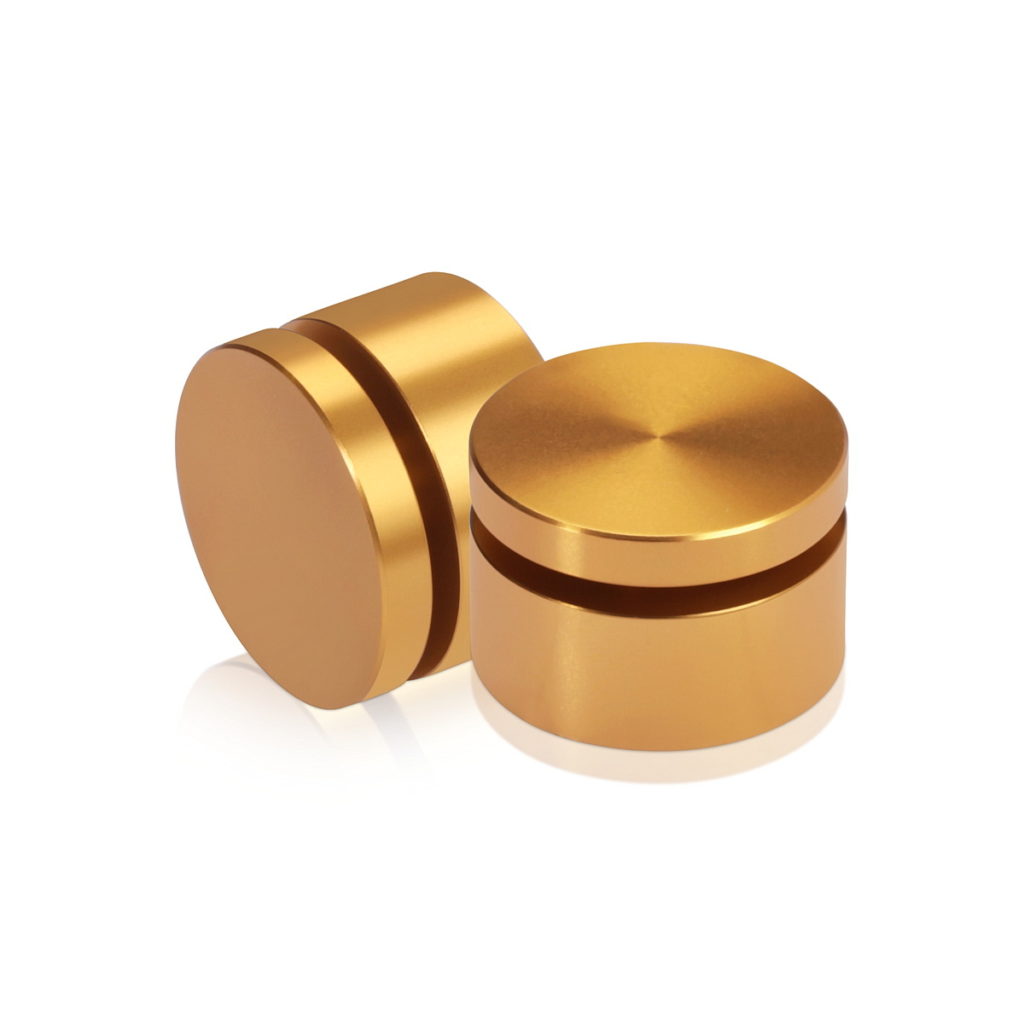 Gold Standoffs - Epic Signs