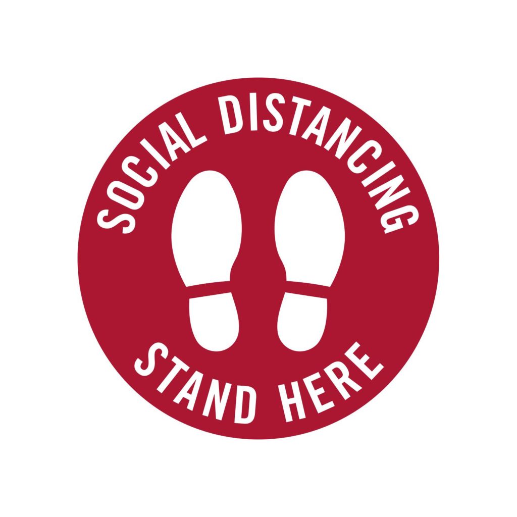 12" Floor Decal - Epic Signs